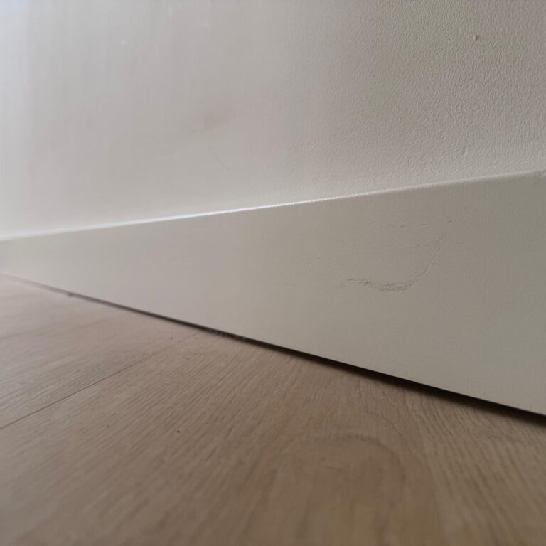 MDF Gladde Plint Online Kopen? Wit gegrond - Mooie Plinten